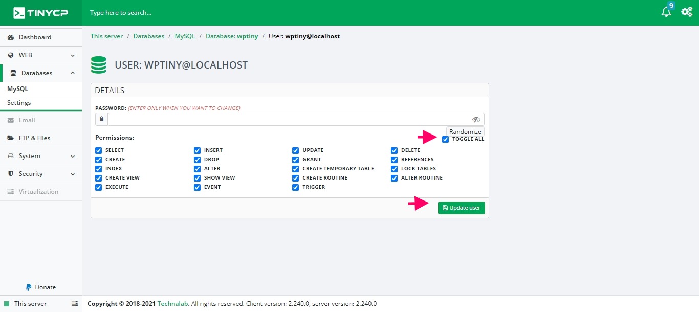 Cara membuat database MySQL di TinyCP - idnetter.com Cara membuat database MySQL di TinyCP - idnetter.com